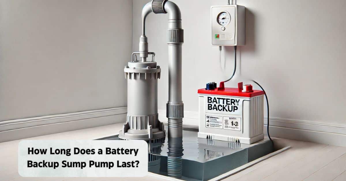 How Long Does a Battery Backup Sump Pump Last? (Explained)