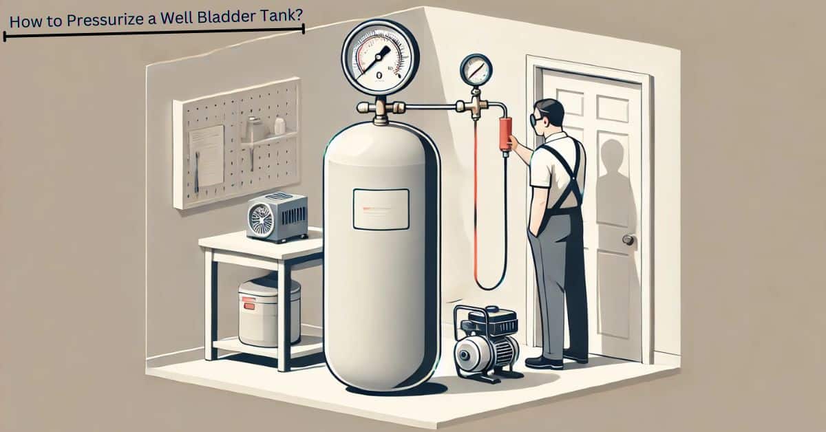 How to Pressurize a Well Bladder Tank? Step-by-Step Guide